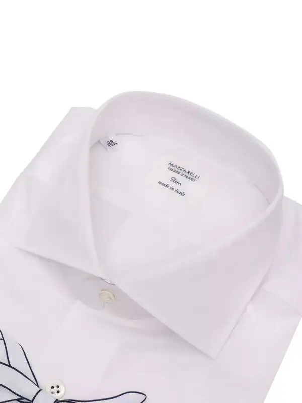 MAZZARELLI Long-sleeves Cotton Shirt