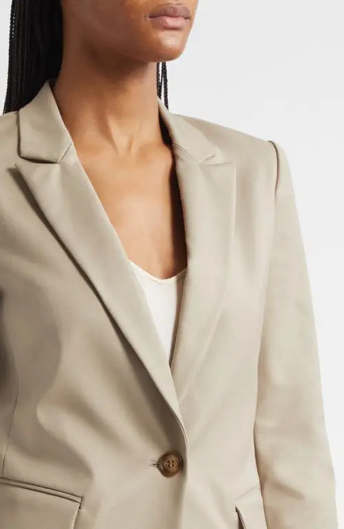 Emporio Armani Cotton Couture One-button Blazer
