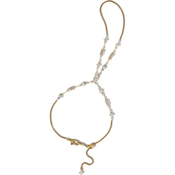 Nadri Everleigh Hand Chain - Gold