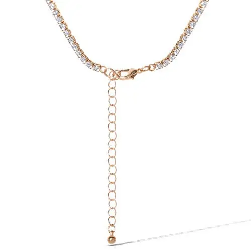Jessica Simpson Clear Crystal Heart Pendant Necklace