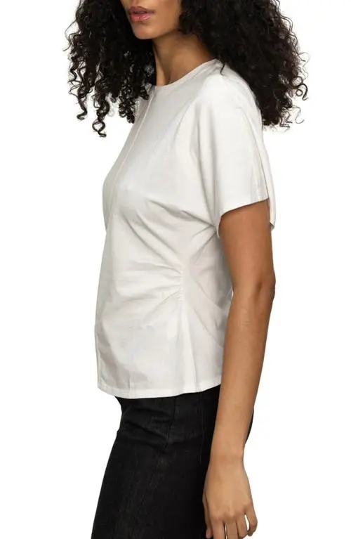 Sanctuary Dolman Sleeve Organic Cotton T-shirt - White
