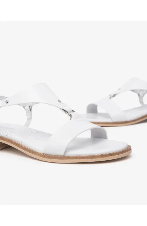 NEROGIARDINI Slingback Sandal - White