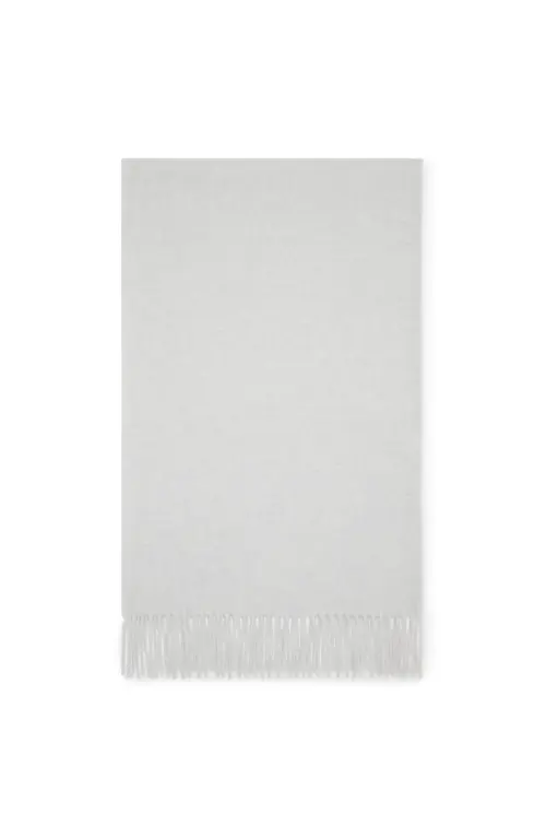 Brunello Cucinelli Cashmere Scarf - Light Grey