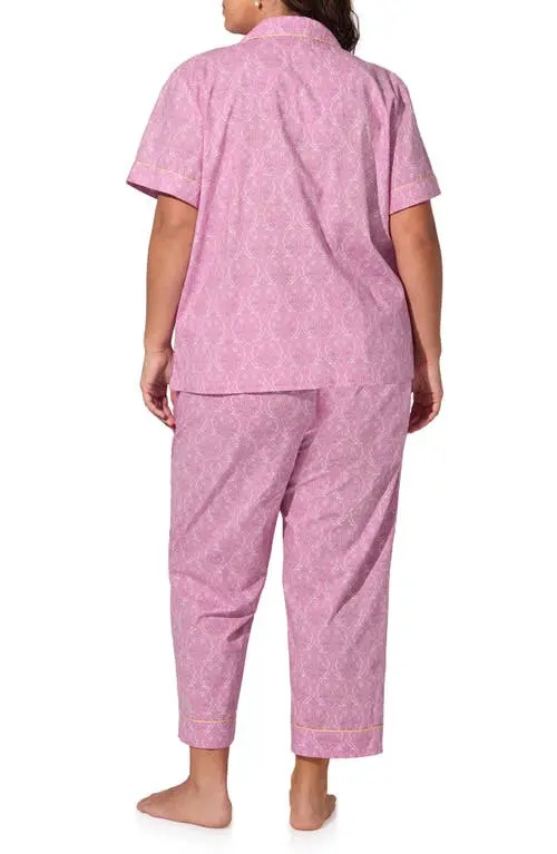 BEDHEAD PAJAMAS Print Organic Cotton Crop Pajamas