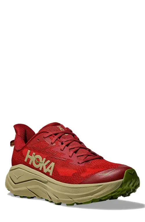 HOKA® Challenger Trail Running Shoe - Dry Chili/oatgrass