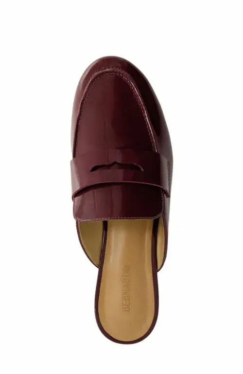 Bernardo Balda Loafer Mule - Bordeaux