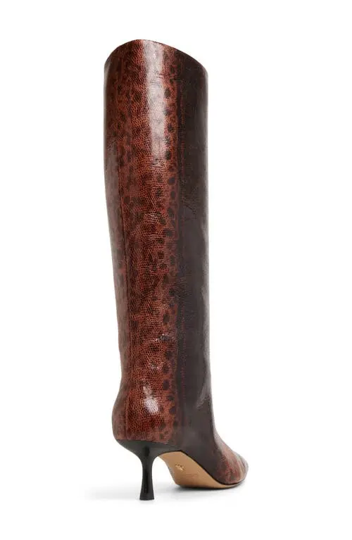 Aldo Selora Knee High Boots - Open Brown
