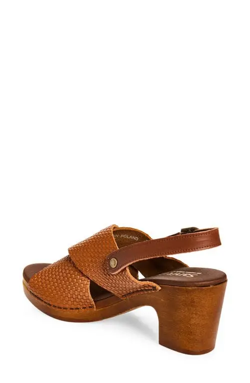 SANITA Sijo Slingback Sandal - Antique Brown