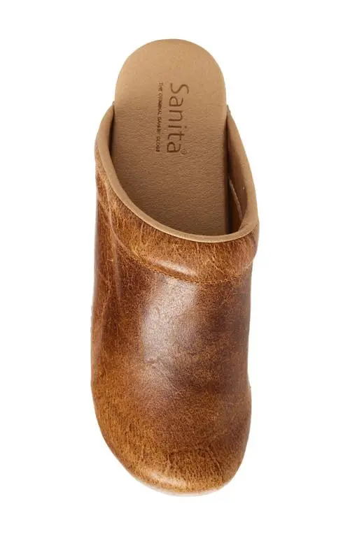 SANITA Melissa Clog - Cognac