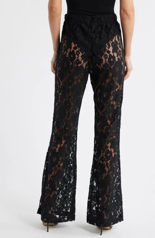 HIGH HEEL JUNGLE Lace Flare Pants