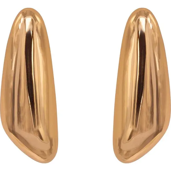 BLACK SUEDE STUDIO Rita Earrings - Gold
