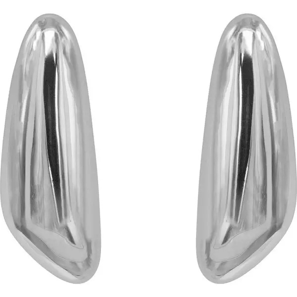 BLACK SUEDE STUDIO Rita Earrings - Silver