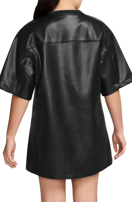 chinese dress ladies Paige Women's Amina Faux Leather Dress - Black
