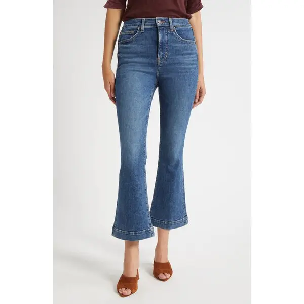 Veronica Beard Carson High-waist Flare Jeans