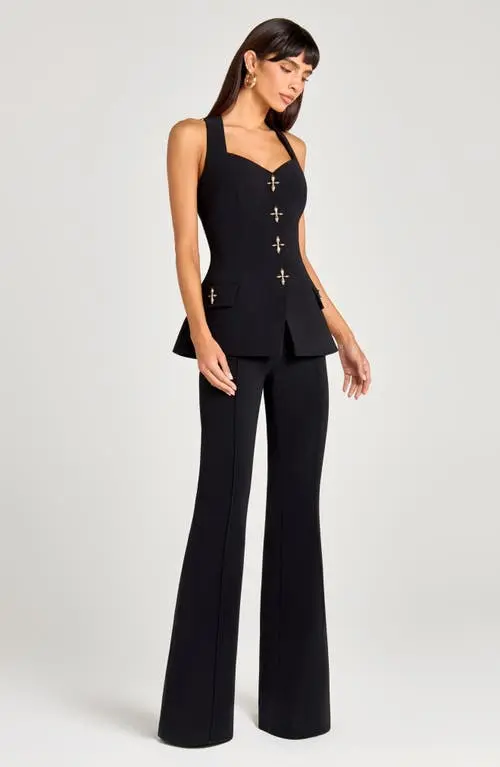 NADINE MERABI Flare Leg Pants
