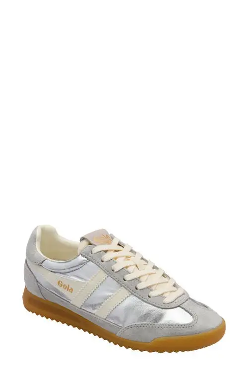 Gola Firefly Sneaker - Silver/off White
