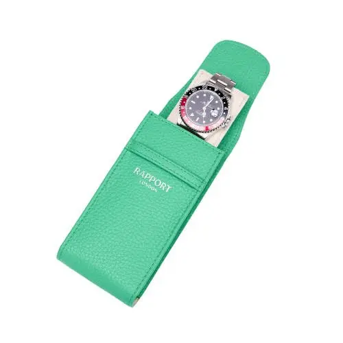 RAPPORT LONDON Portobello Single Watch Pouch - Green