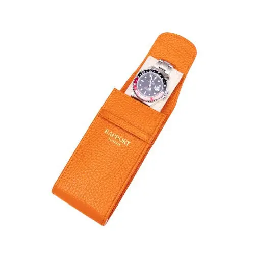 RAPPORT LONDON Portobello Single Watch Pouch - Orange