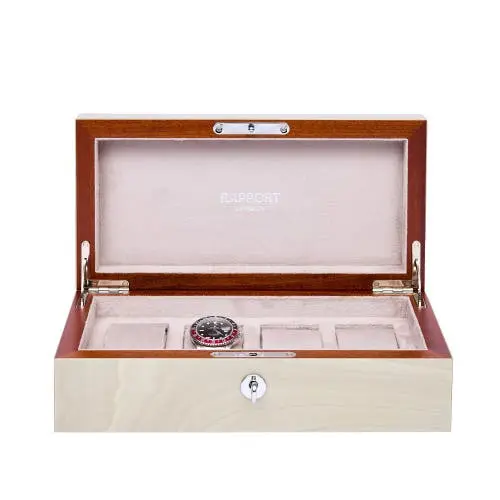RAPPORT LONDON Heritage Four Watch Box - Grey