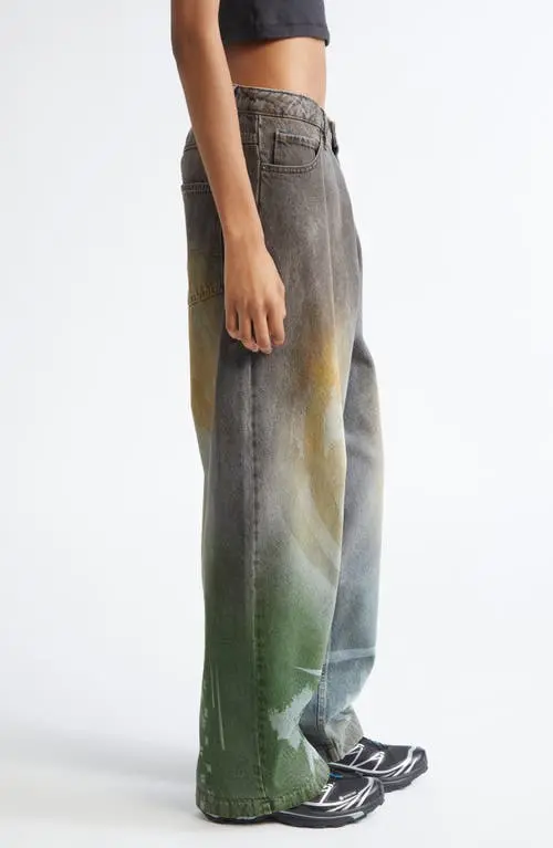 PAOLINA RUSSO Baggy Wide Leg Jeans