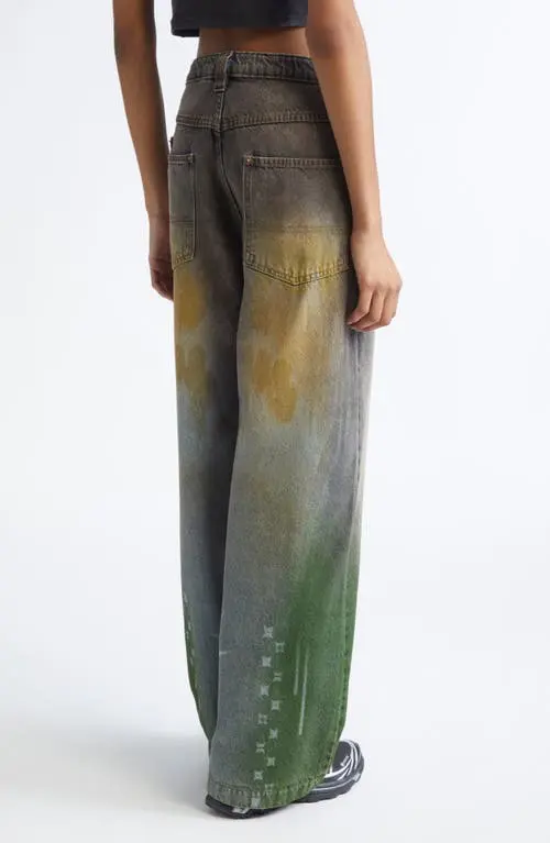 PAOLINA RUSSO Baggy Wide Leg Jeans