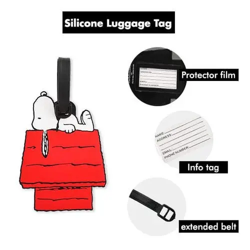 PEANUTS Snoopy Luggage Tags