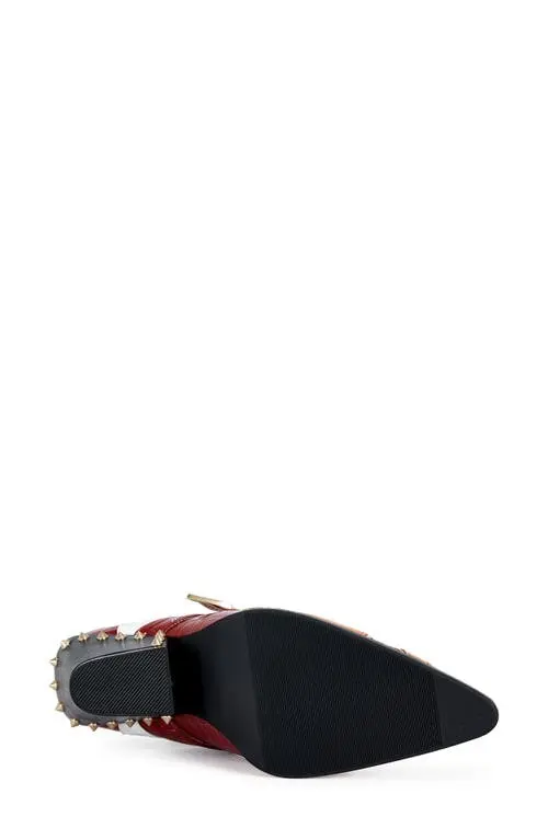 AZALEA WANG Channing Cowboy Boots