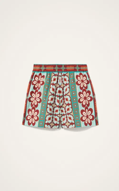 La DoubleJ Printed Pull-up Shorts