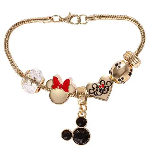 Disney Fashion Charm Bracelet - Gold