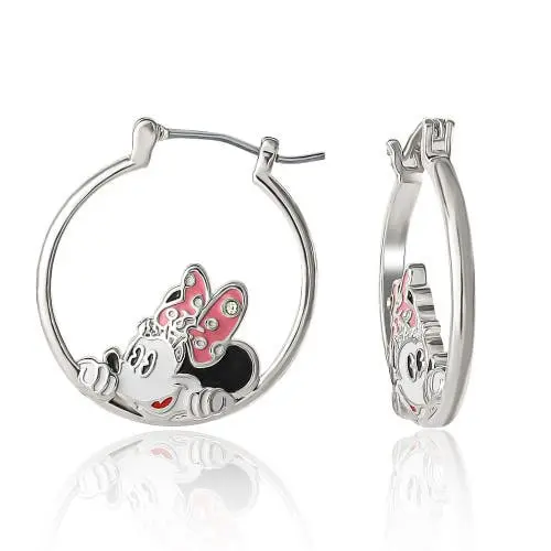 Disney Minnie Mouse Hoop Earrings