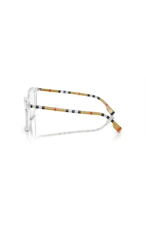 Burberry 52mm Square Optical Glasses - Transparent