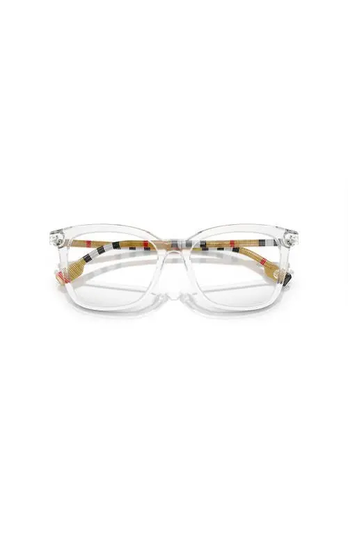 Burberry 52mm Square Optical Glasses - Transparent