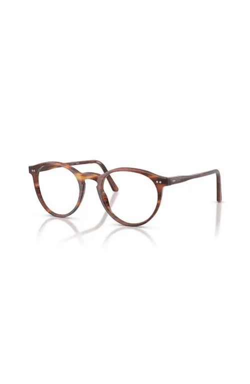 Polo Ralph Lauren 48mm Phantos Optical Glasses - Tortoise