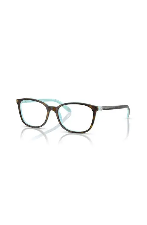 Tiffany & Co. 53mm Square Optical Glasses - Brown