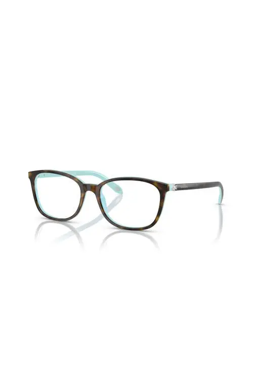 Tiffany & Co. 53mm Square Optical Glasses - Brown