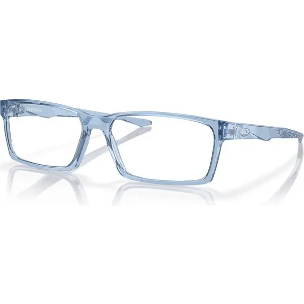 Oakley 57mm Rectangle Eyeglasses - Blue