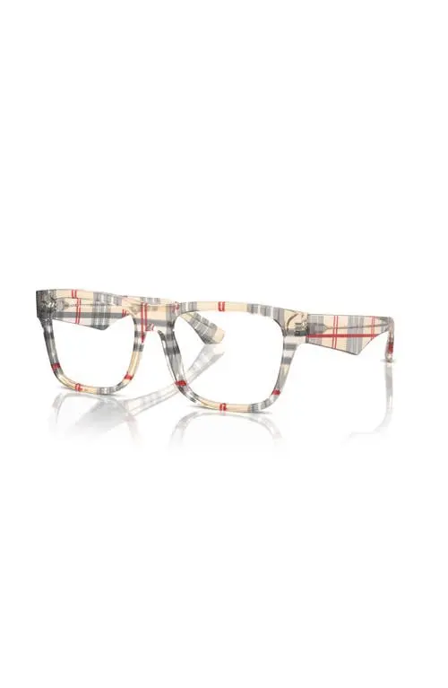 Burberry 55mm Square Optical Eyeglasses - Brown
