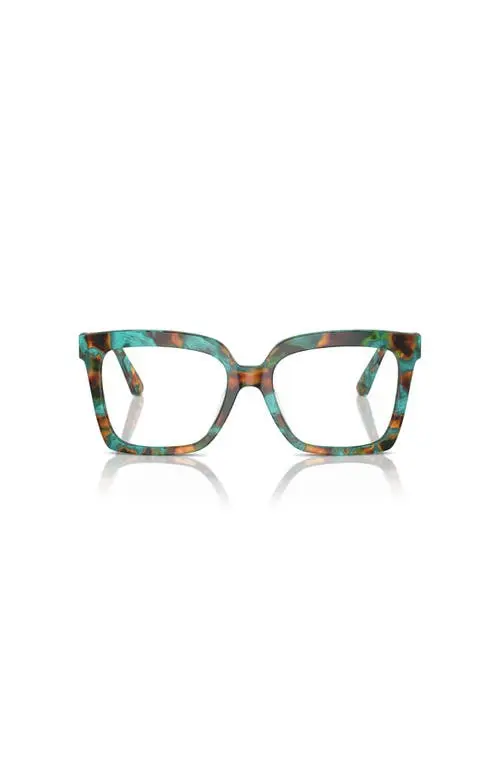 Michael Kors 53mm Square Eyeglasses - Green