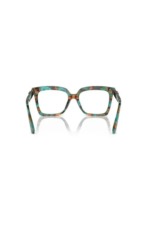 Michael Kors 53mm Square Eyeglasses - Green