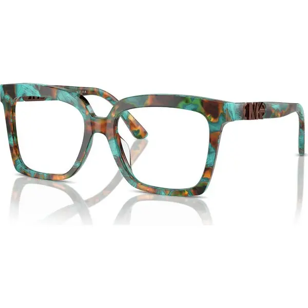 Michael Kors Square Acetate Eyeglasses - Green