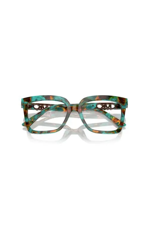 Michael Kors Square Optical Eyeglasses - Green