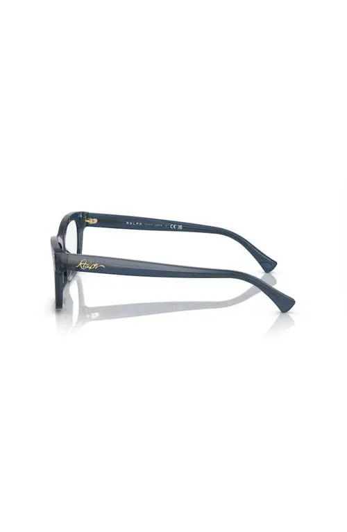 Ralph Lauren 54mm Rectangle Optical Glasses - Blue