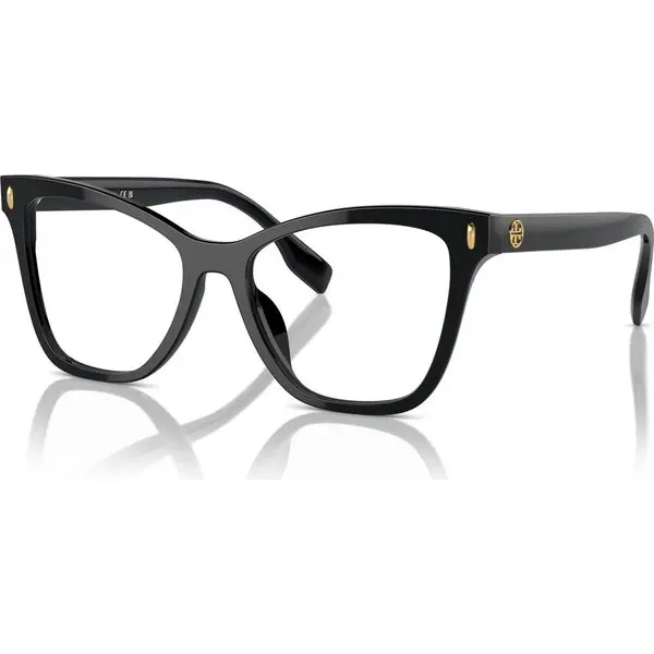 Tory Burch 51mm Cat Eye Optical Glasses - Black