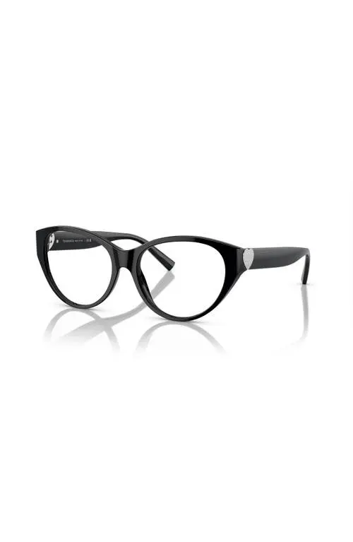 Tiffany & Co. 53mm Phantos Optical Eyeglasses - Black