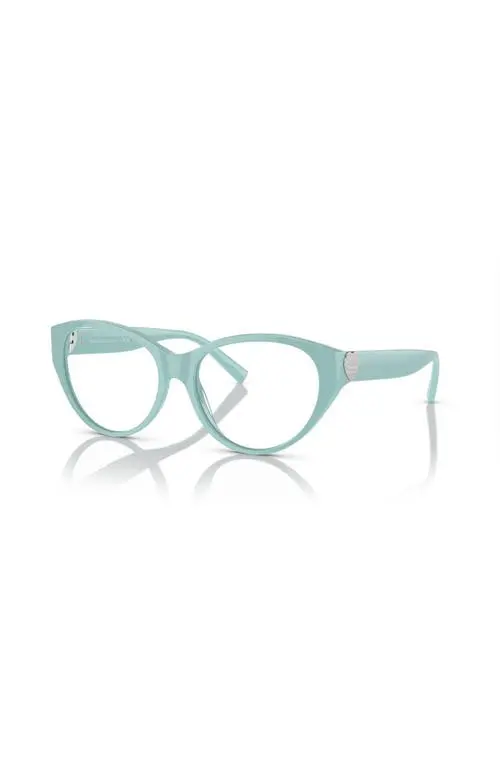 Tiffany & Co. 53mm Phantos Optical Eyeglasses - Blue