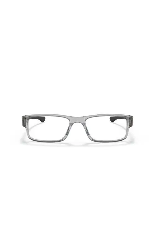 Oakley 53mm Rectangle Full Rim Eyeglasses - Black/grey