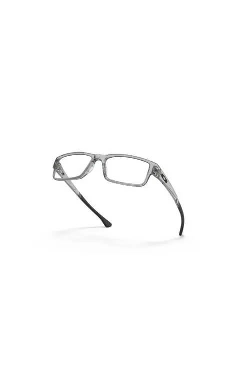 Oakley 53mm Rectangle Full Rim Eyeglasses - Black/grey