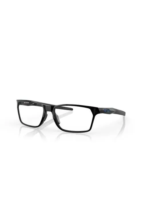 Oakley Rectangle Full Rim Eyeglasses - Black