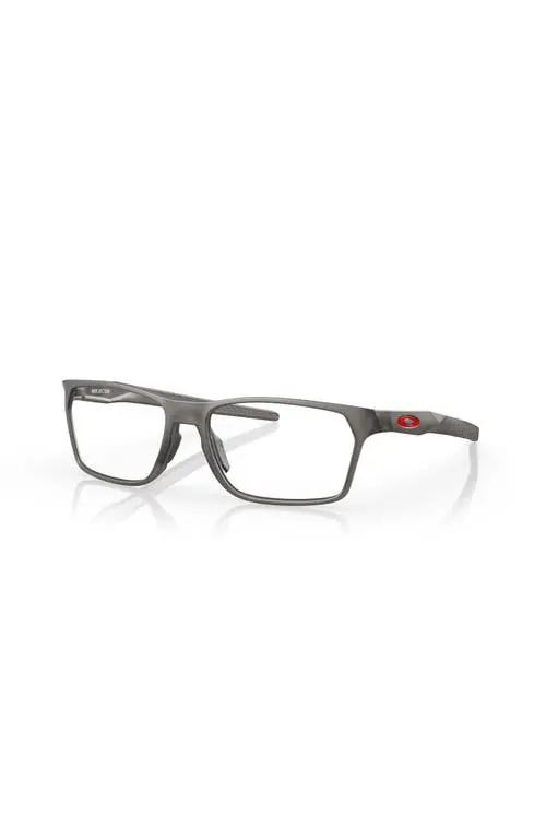 Oakley 55mm Rectangle Optical Glasses - Grey