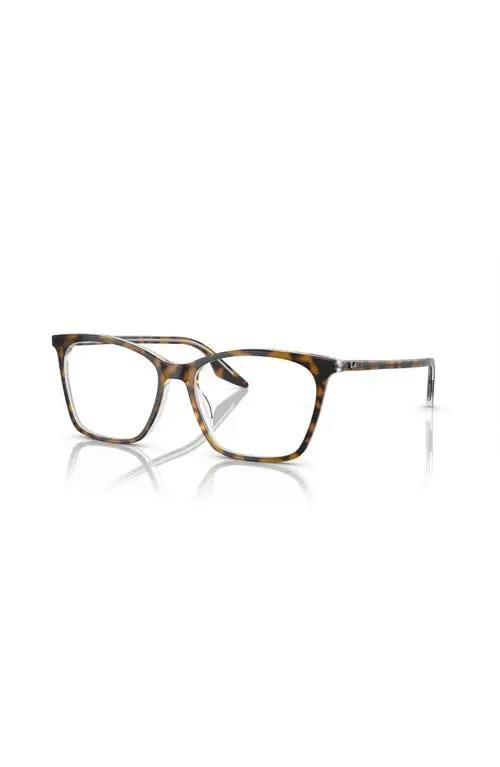 Ray-ban 54mm Cat Eye Optical Glasses - Brown